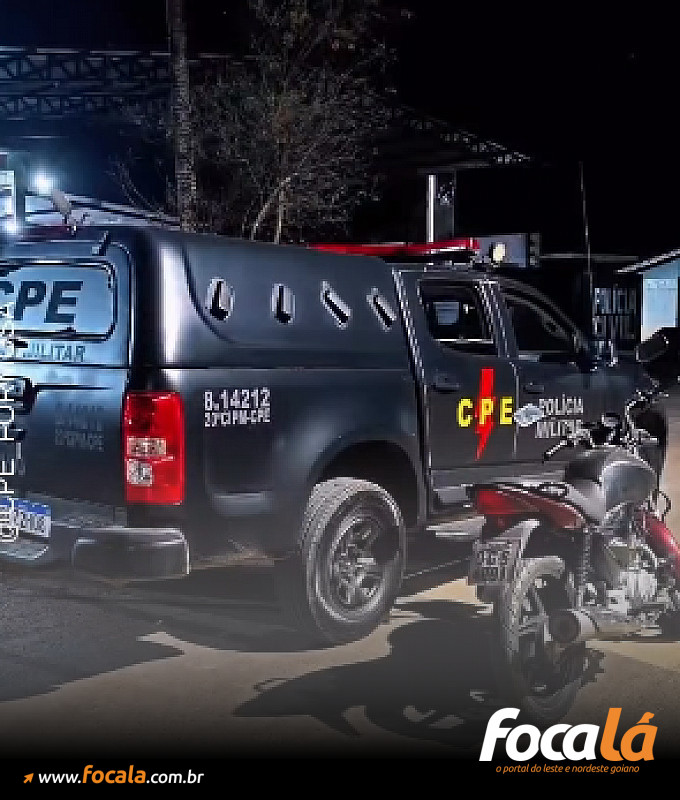 CPE recupera motocicleta furtada horas após o crime no Setor Formosinha ...